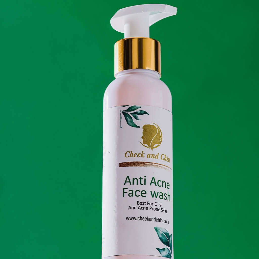 Anti Acne facewash – Cheek and Chin