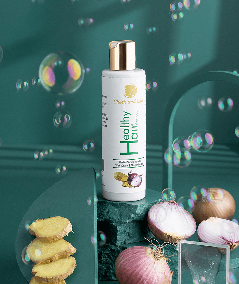 Healthy Hair Shampoo – Cheek and Chin