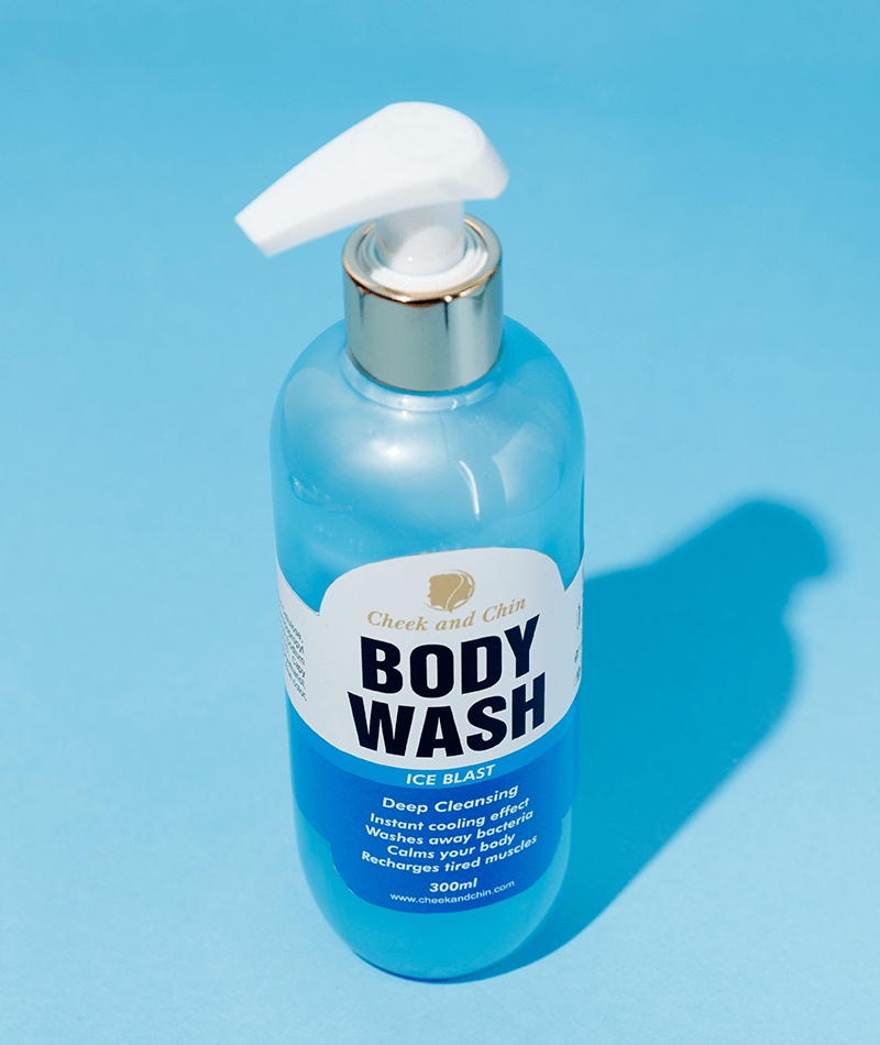 Ice Cool Body Wash – Cheek and Chin
